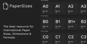 Popular Paper Sizes For Portraits