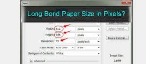 What Is The Size Of Long Bond Paper: Unraveling the Dimensions